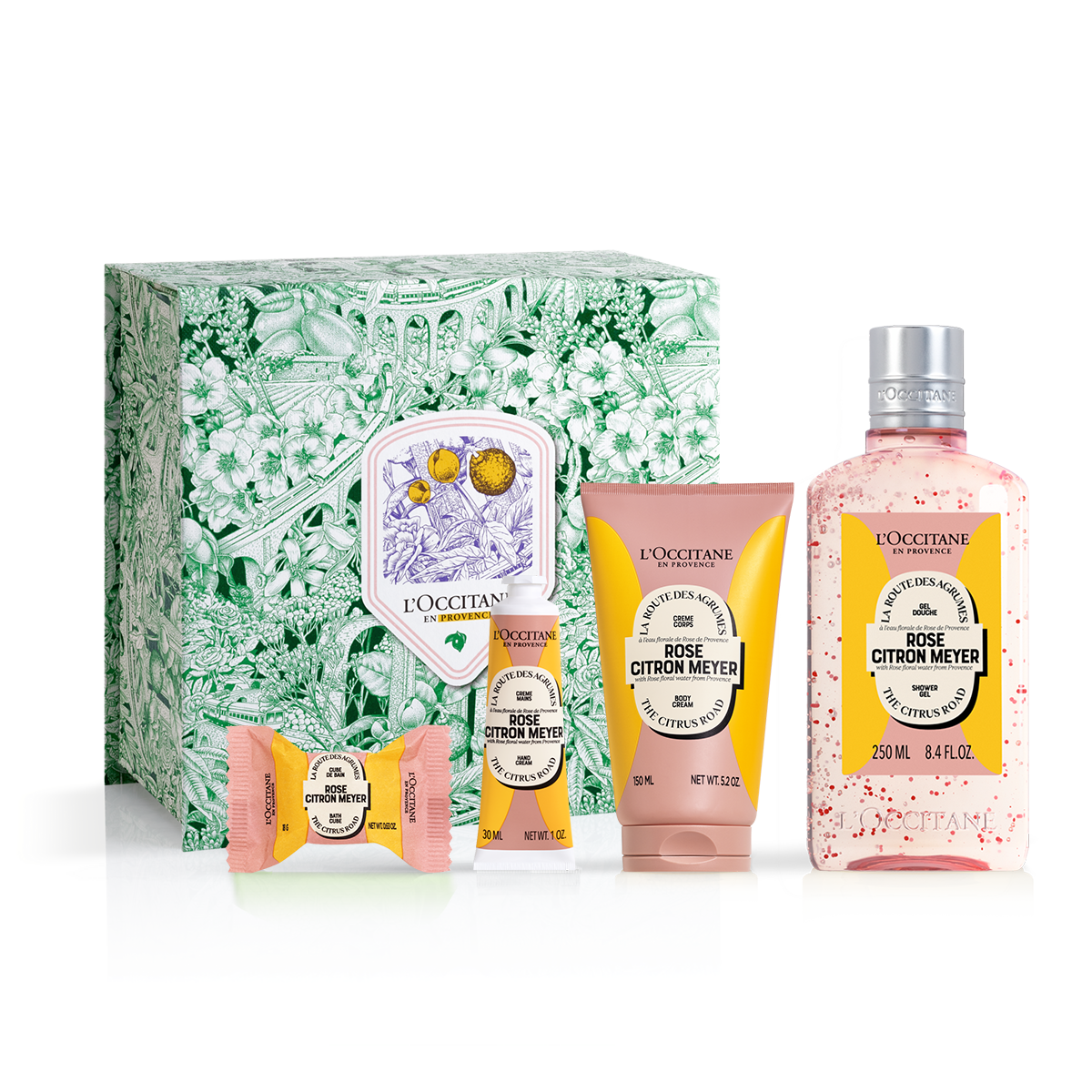 Sada za speciální cenu - Rose & Citron Meyer quatro | L'OCCITANE